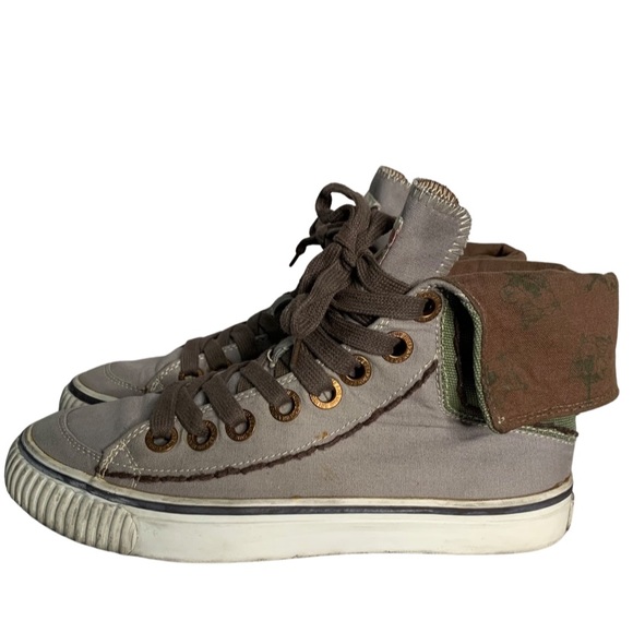 True Religion | Shoes | True Religion Mens Lace Up High Top Distressed ...